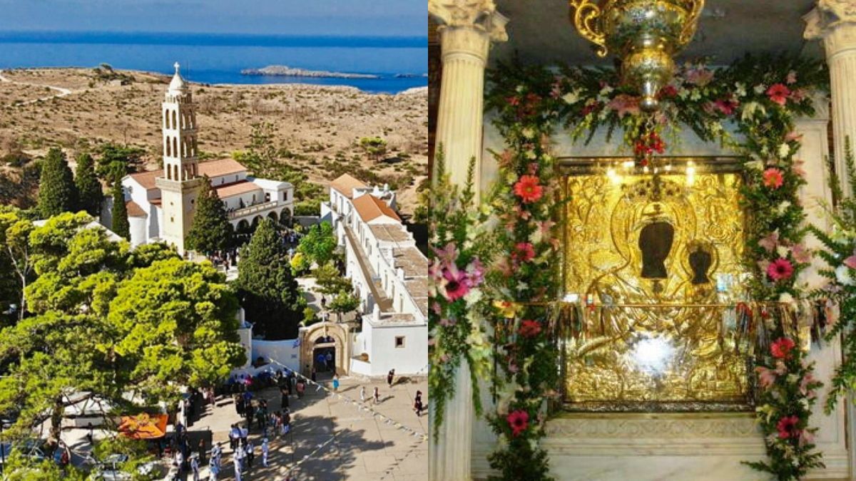 Παναγιά Μυρτιδιώτισσα: Χτισμένη πάνω σε βράχο με θέα στο πέλαγος - Η ...