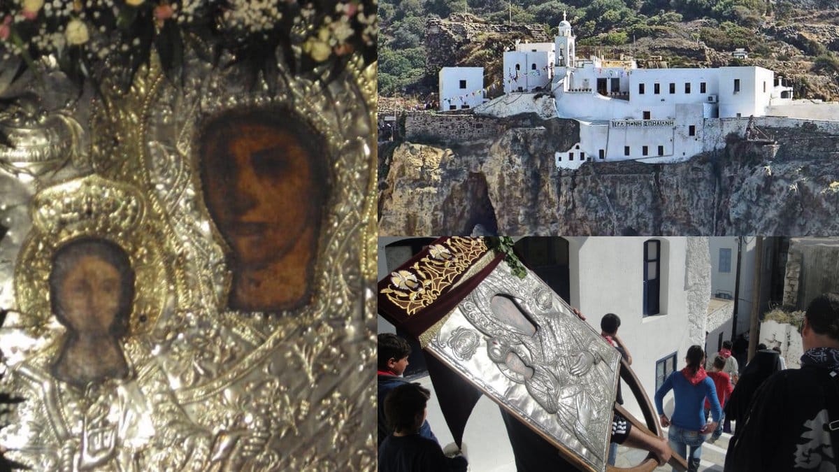 Παναγία Σπηλιανή: Το εκκλησάκι της Νισύρου όπου ο εορτασμός του ...