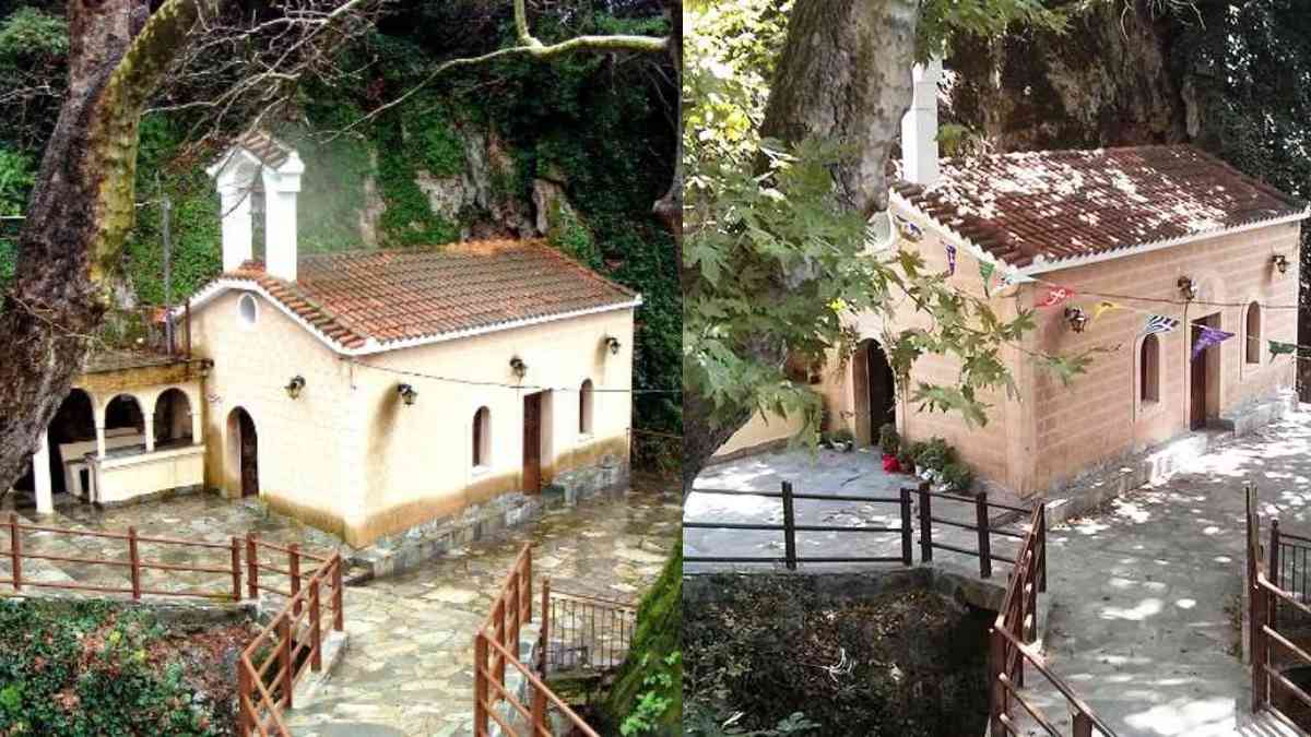 Αγία Κυριακή: Το άγνωστο εκκλησάκι στην Εύβοια που χτίστηκε πάνω σε ...