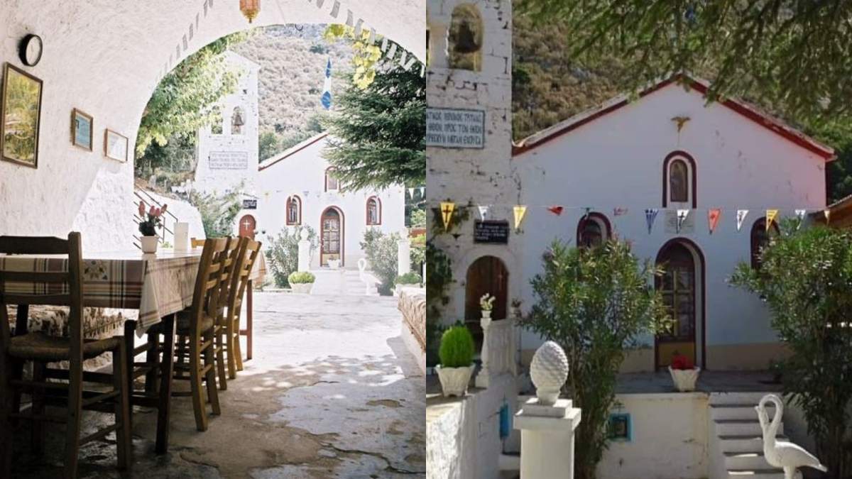Μονή Νοτενών: Το μοναστήρι της Αχαΐας με τη μαγευτική θέα στο δρυοδάσος ...