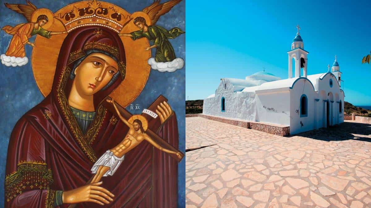 Γνώριζες γιατί ονομάστηκε Παναγία του Χάρου; Η πρωτότυπη θαυματουργή ...