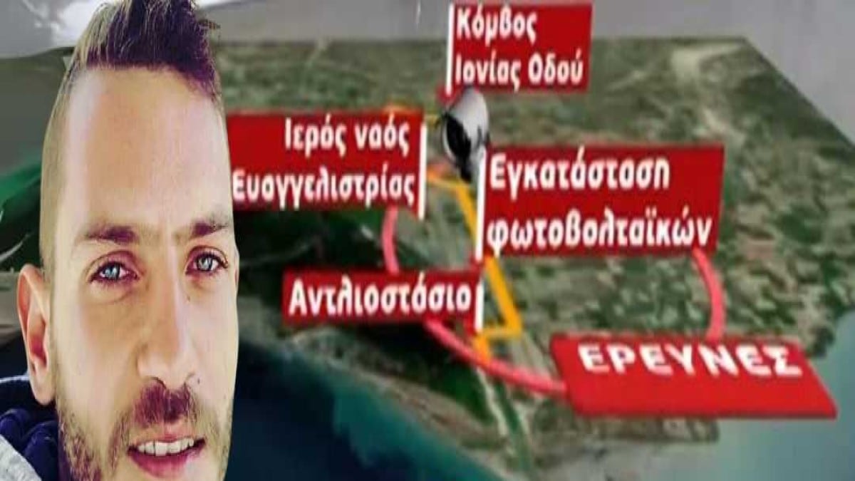 Μεσολόγγι: Εικόνες από drone στην περιοχή που βρέθηκε το πτώμα του ...
