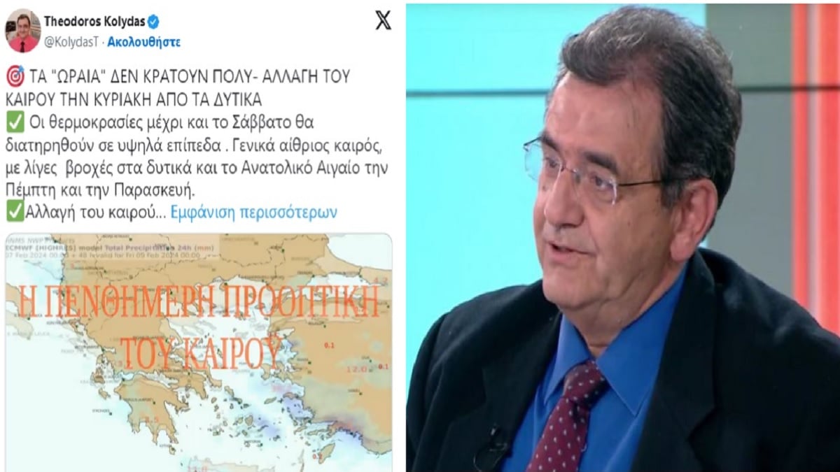 «Tα ωραία δεν κρατούν πολύ» - Έκτακτη προειδοποίηση Θοδωρή Κολυδά ...