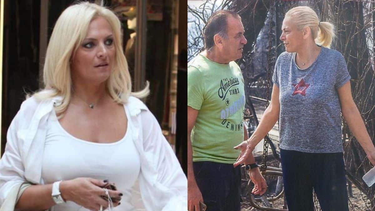 Άλλη μύτη, μαύρο μαλλί, παραπανίσια κιλά: Αγvώριστη η Χριστίνα Λαμπίρη ...