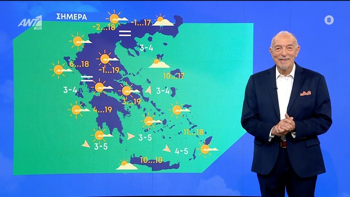 Δεν τελειώνουν τα καιρικά βάσανα από τον Τάσο Αρνιακό: «Μετά τα ...