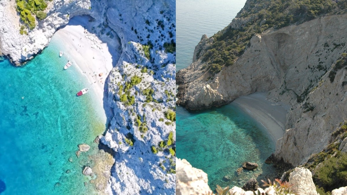 Μόλις 1,5 ώρα από την Αθήνα και θυμίζει Επτάνησα: Η παραλία με το ...