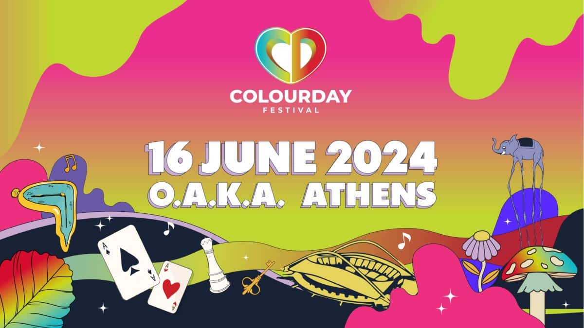 Colourday Festival 2024: Έρχεται Κυριακή 16 Ιουνίου | Athens Magazine