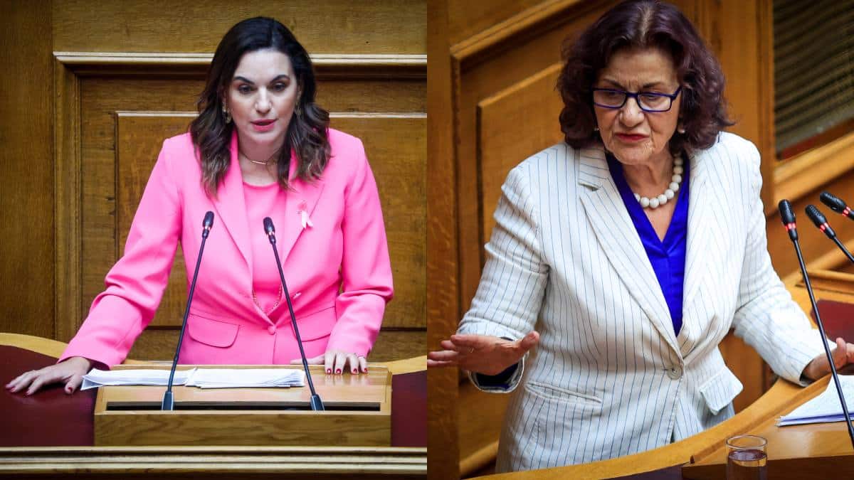 Χαμός στη Βουλή: Η Φωτίου είπε «άει στο διάολο» στην Κεφαλογιάννη εν ...