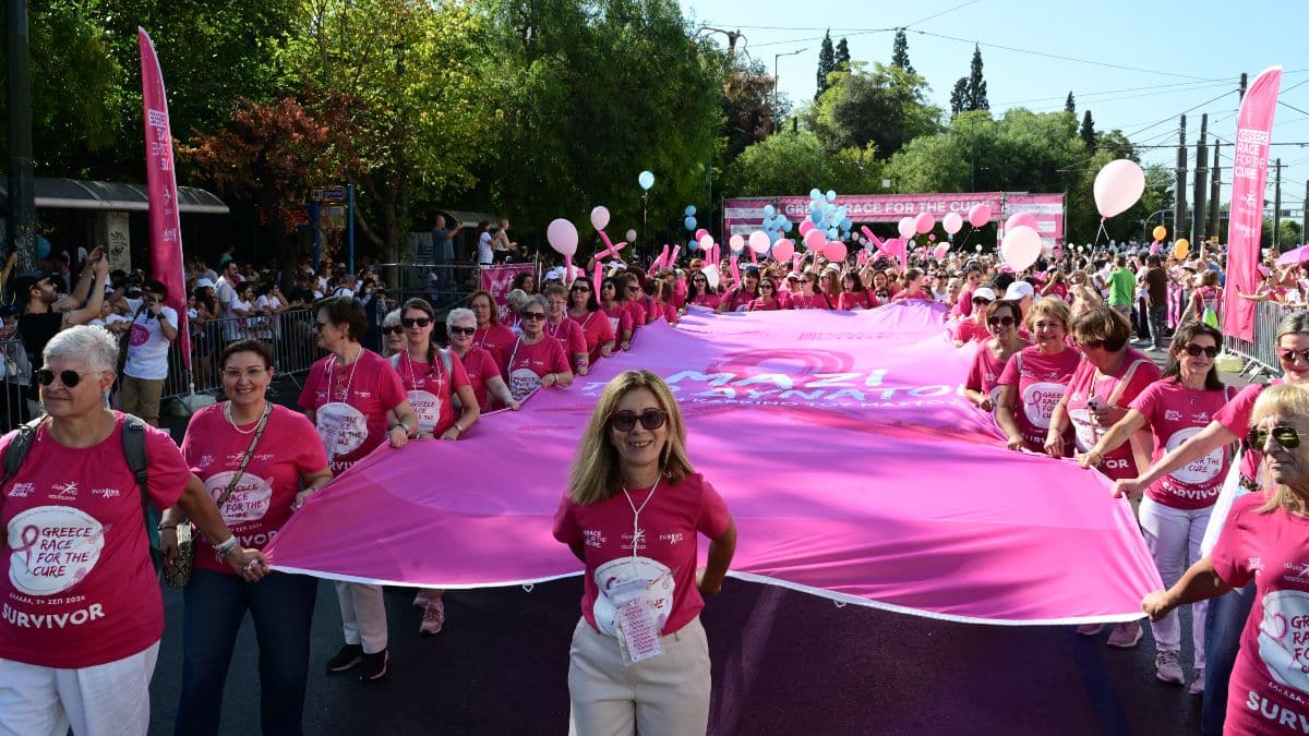 Greece Race for the Cure 2024: Δυναμικό «παρών» στον αγώνα για τον ...