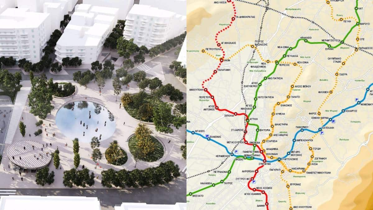Γραμμή 4 Μετρό: Πώς προχωρά η κατασκευή της, πόσο αλλάζει η Αθήνα - Τα ...