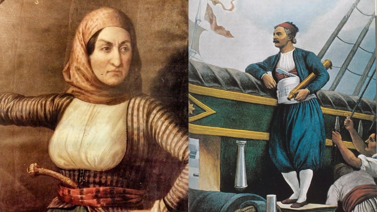 Το γνώριζες πως η Μπουμπουλίνα, ο Μιαούλης και άλλοι οπλαρχηγοί του ...