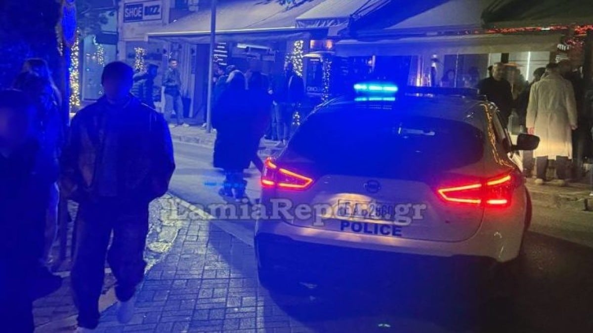 Απίστευτο σκηνικό στη Λαμία: Σταμάτησε στη μέση του δρόμου, έβαλε τέρμα ...