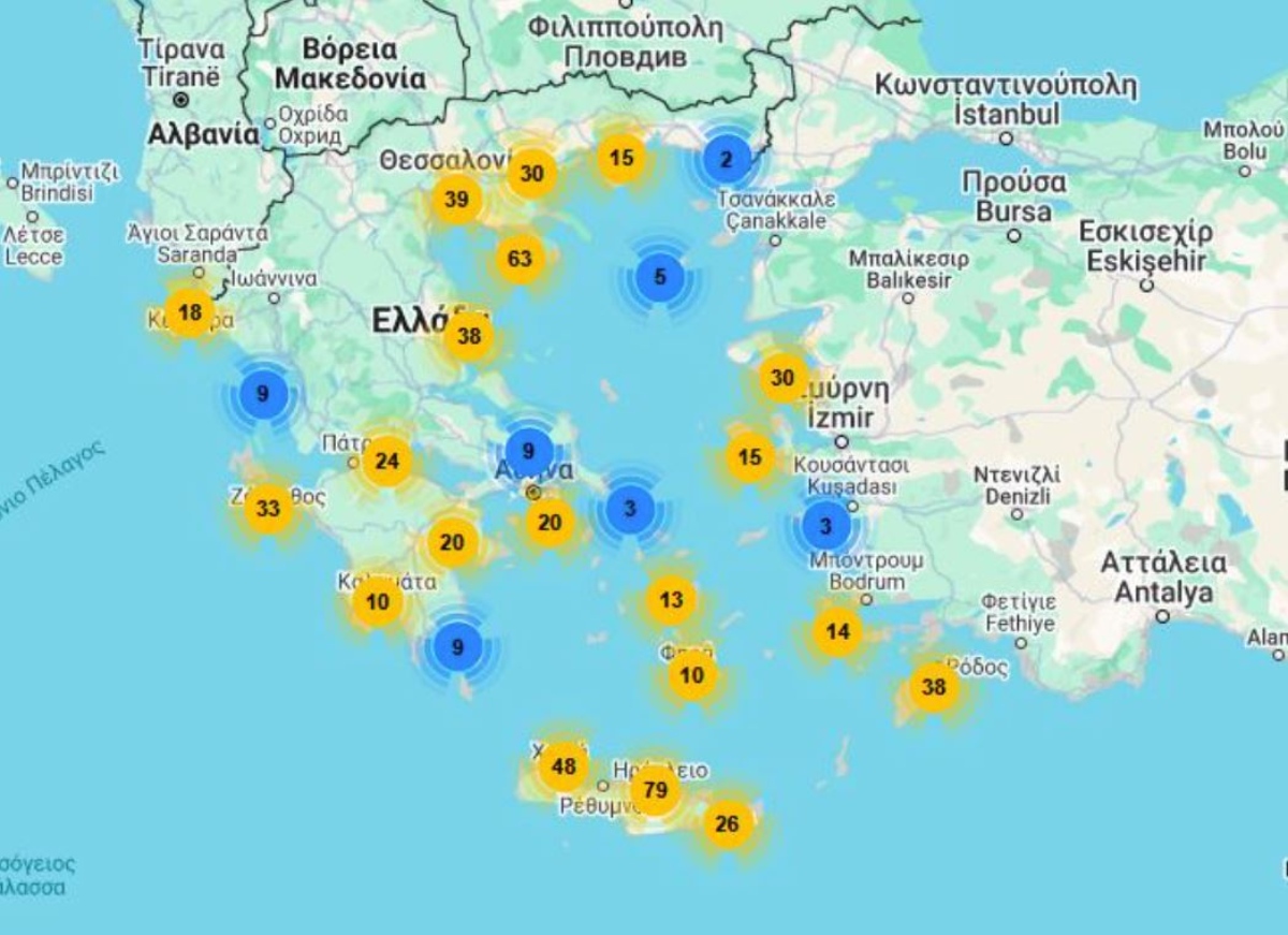 Γαλάζια Σημαία 2025: Δεύτερη παγκοσμίως η Ελλάδα - Οι παραλίες της ...