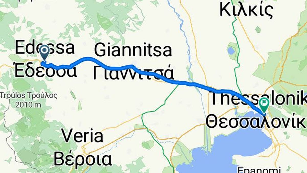 Θεσσαλονίκη - Έδεσσα σε 30 λεπτά με ασφάλεια: Ξεκινάει ο νέος ...