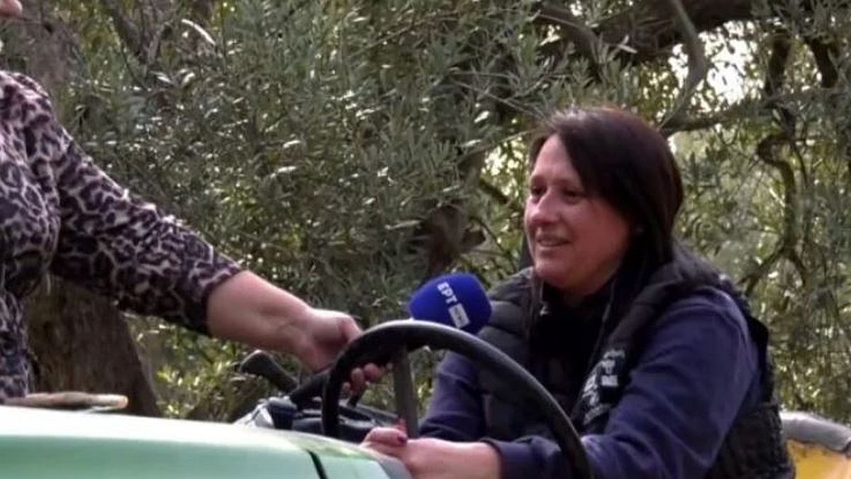 Παράδειγμα προς μίμηση: Είναι 40 ετών, μάνα 7 παιδιών, οδηγεί τρακτέρ ...