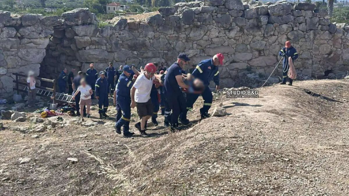 Αργολίδα: Τουρίστας έπεσε σε πηγάδι στην Αρχαία Τίρυνθα - Επιχείρηση ...
