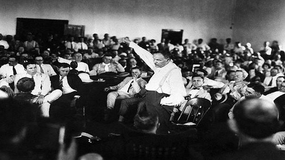 Σαν σήμερα, 10 Ιουλίου 1925: Η Δίκη των Πιθήκων - Κατηγορούμενος είναι ...