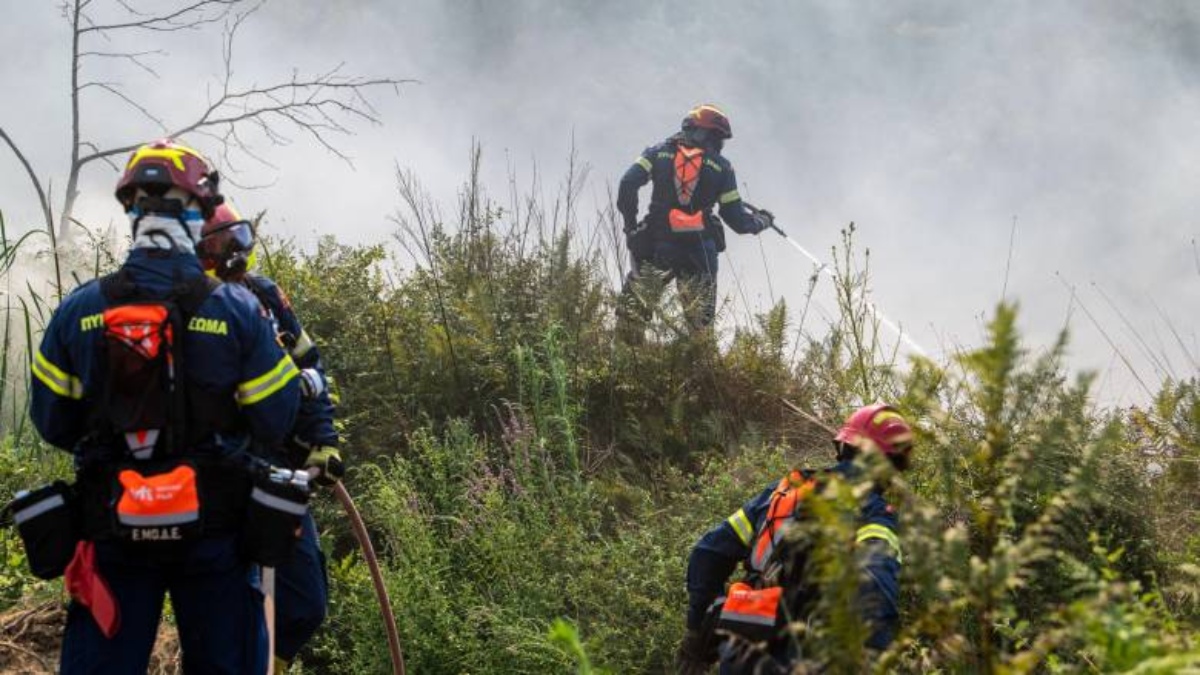 Συναγερμός στην Κέρκυρα - Φωτιά κοντά στον υποσταθμό της ΔΕΗ | Athens ...