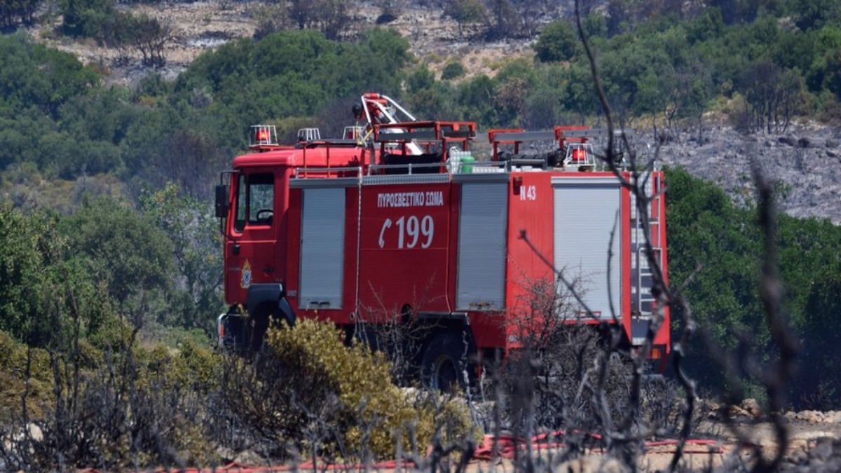 Φωτιά στην Ρόδο - Άμεση η επέμβαση της πυροσβεστηκής | Athens Magazine