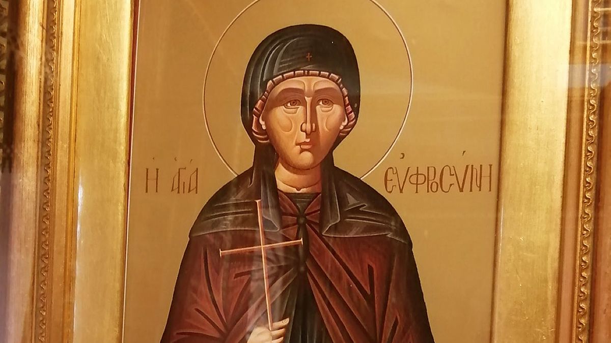 Οσία Ευφροσύνη Θυγατέρα Παφνουτίου του Αιγυπτίου: Η γιορτή της ...