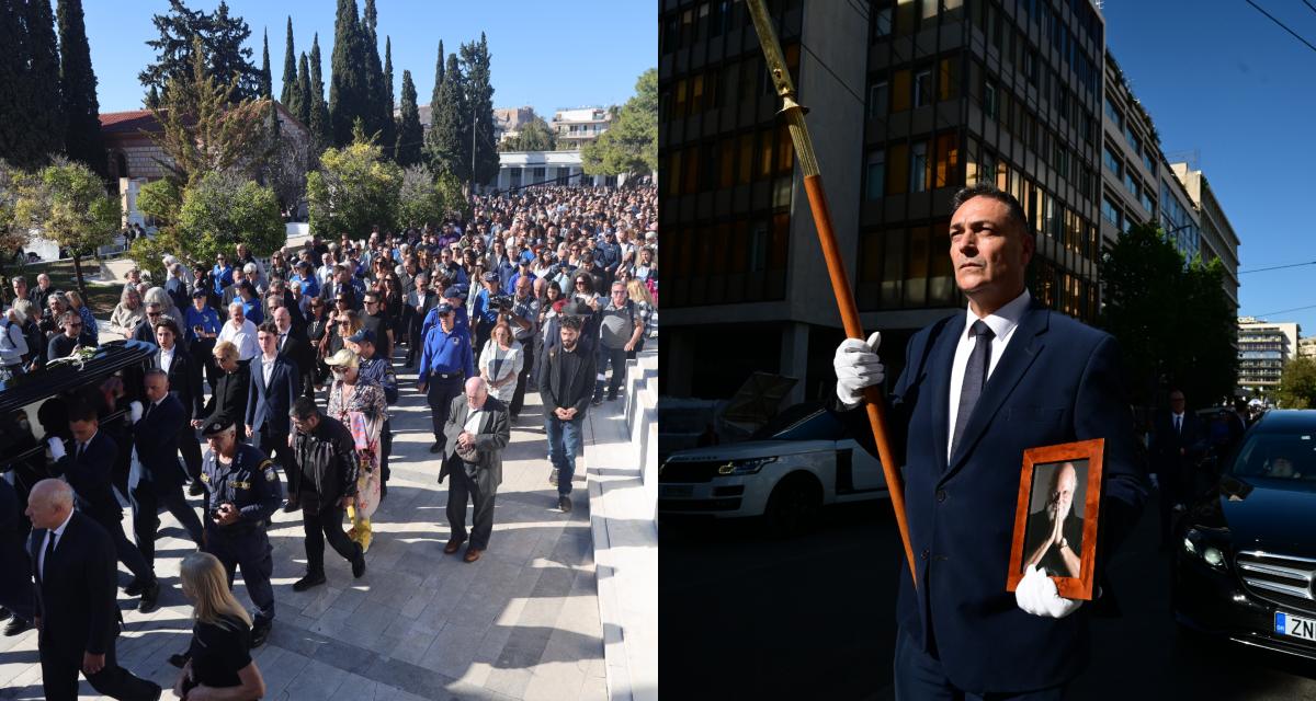 Στο Α’ Νεκροταφείο η σορός του Διονύση Σαββόπουλου: Η συγκίνηση με τη ...