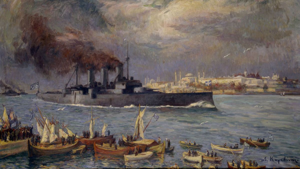 Σαν σήμερα, 3 Δεκεμβρίου 1912: Ξεκινάει η Ναυμαχία της Έλλης - Η ώρα ...