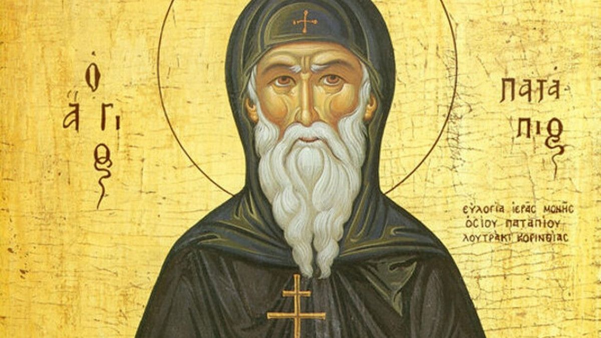 Όσιος Πατάπιος: Σήμερα (08/12) τιμάται η μνήμη του - Η ζωή και το ...