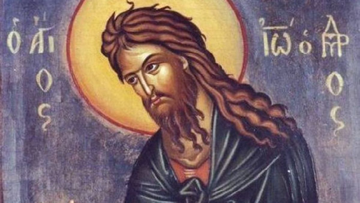 Μεγάλη γιορτή της Ορθοδοξίας σήμερα (7/1): Άγιος Ιωάννης ο Πρόδρομος ...