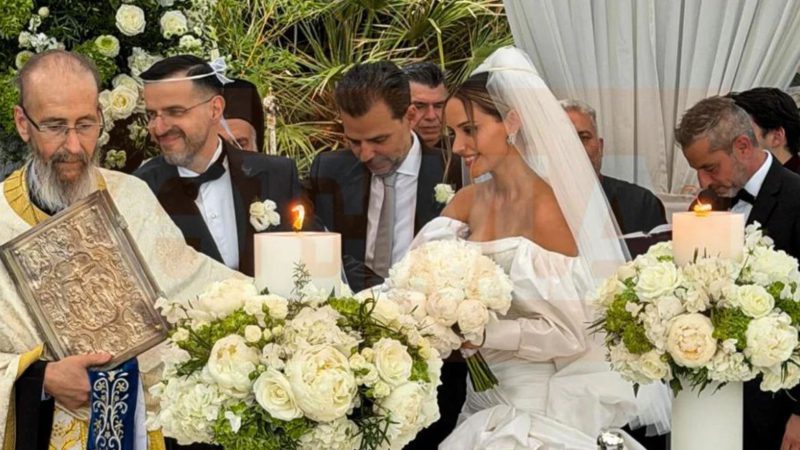 Υπερπολυτελής γάμος στο Λαγονήσι: Με Κωνσταντοπούλου, Μανωλίδου και ...